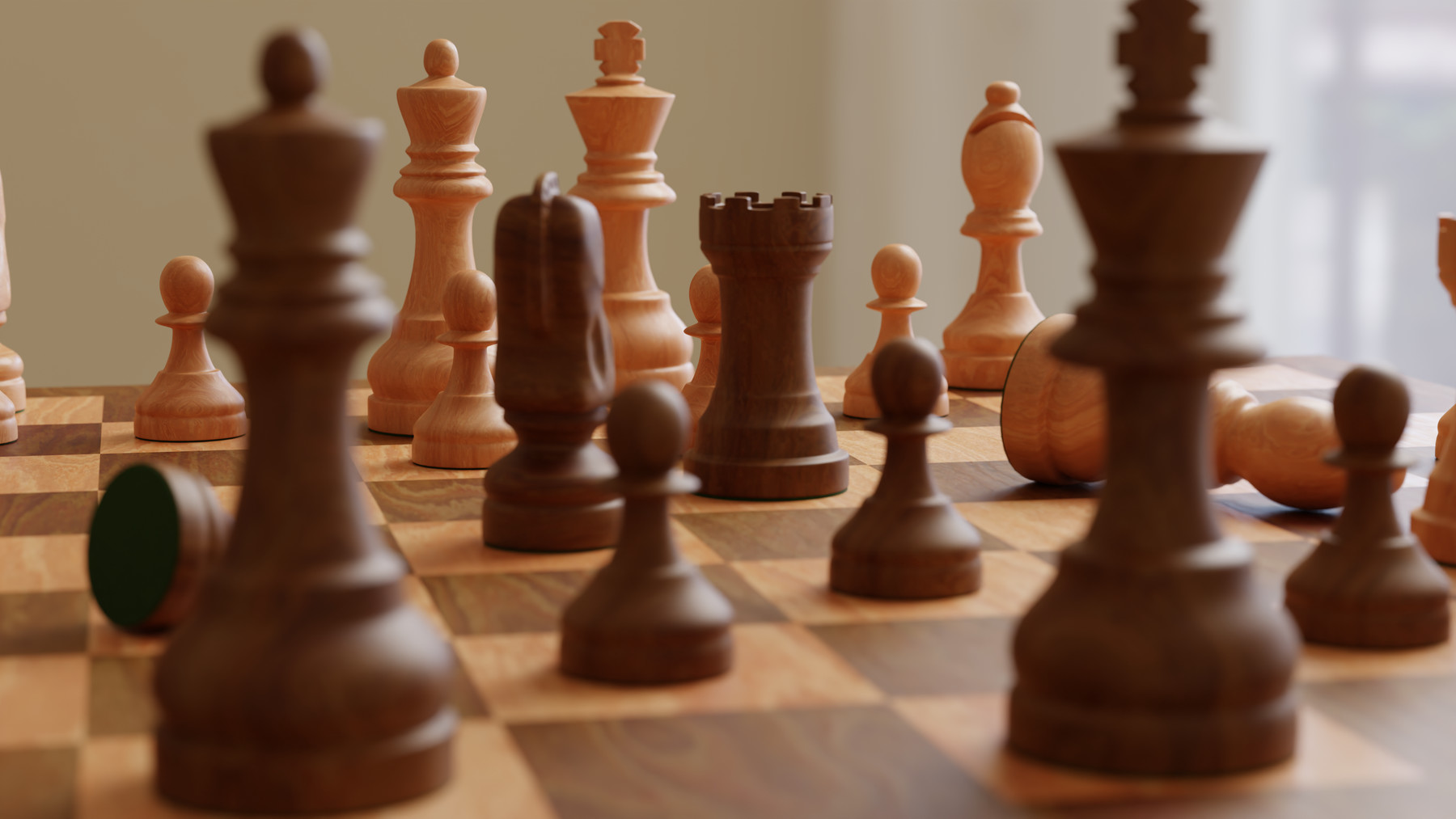 ArtStation - Chess Set 3d Model (Blender) | Resources