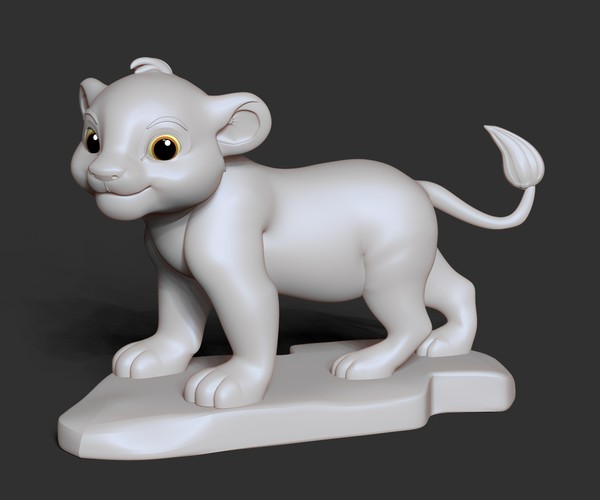 ArtStation - Young Simba | Resources