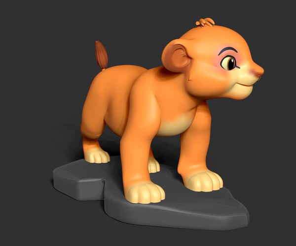 ArtStation - Young Simba | Resources