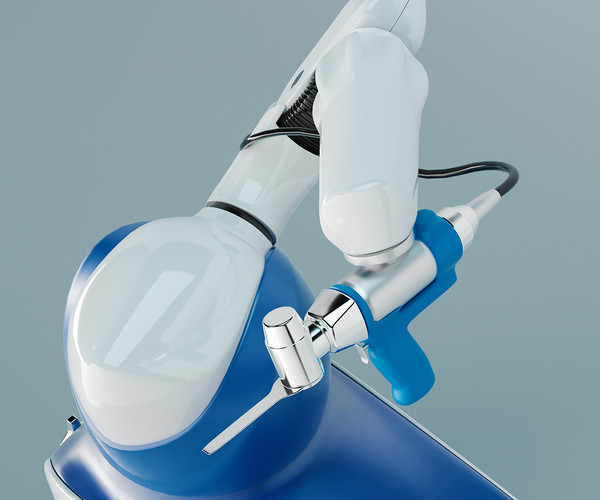 ArtStation - Mako Robotic Arm Assisted Surgery Machine Low-poly 3D ...