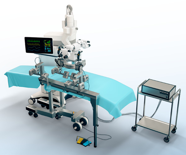 ArtStation - MUSA - robot assisted micro surgery medical machine 3D ...