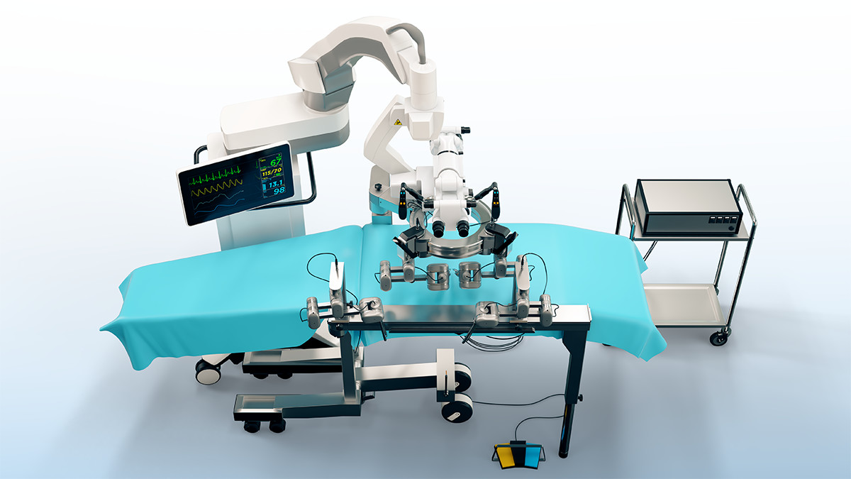 ArtStation - MUSA - robot assisted micro surgery medical machine 3D ...