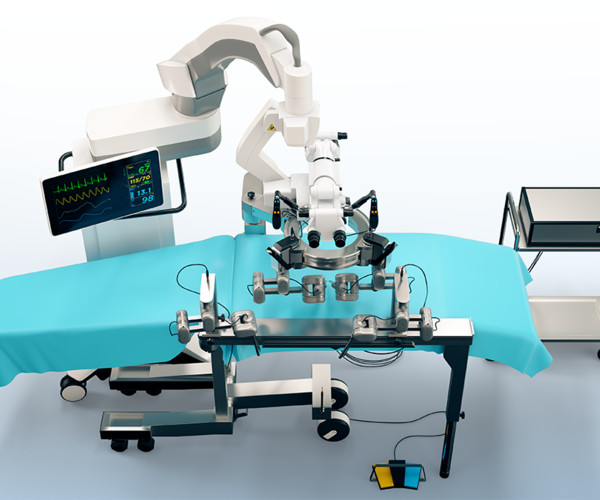 ArtStation - MUSA - robot assisted micro surgery medical machine 3D ...