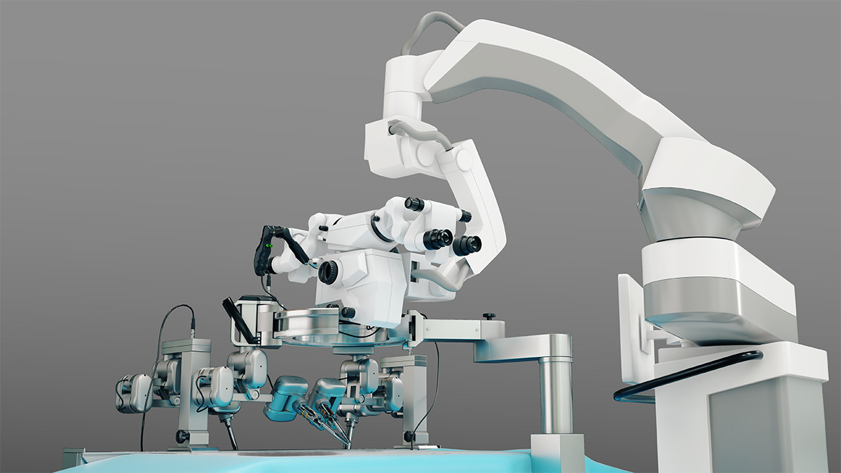 ArtStation - MUSA - robot assisted micro surgery medical machine 3D ...