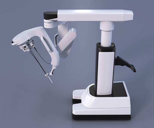 ArtStation - Surgical Robotic System da Vinci SP 3D model | Resources