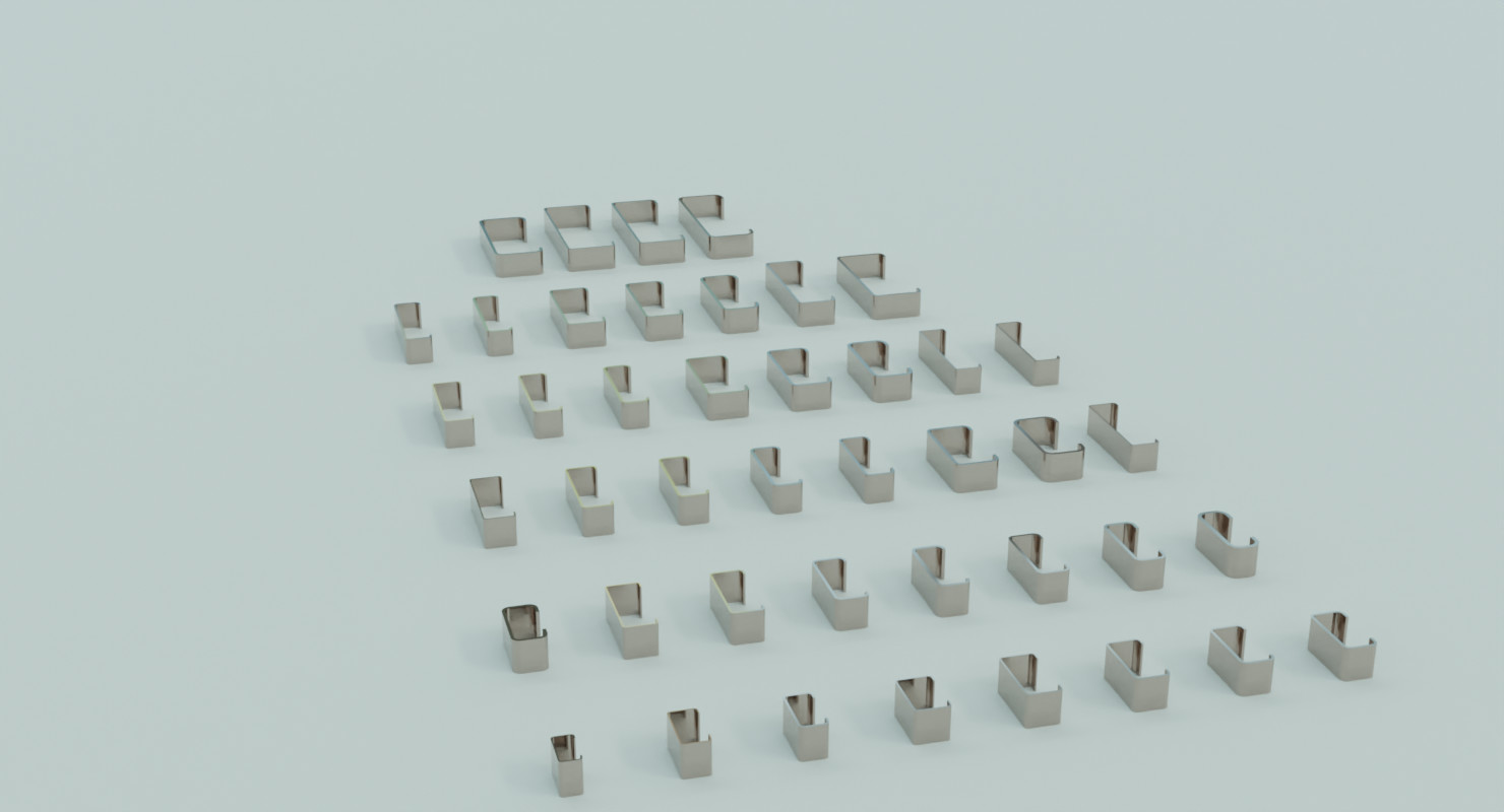 ArtStation - 43 standard C Profiles with thickness more or equal than ...