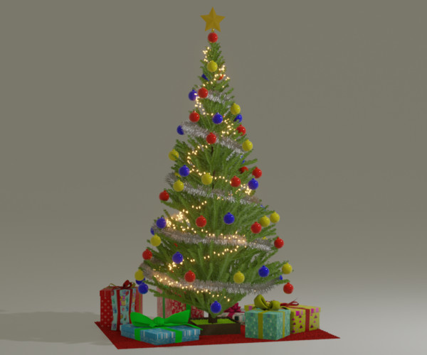 ArtStation - Christmas tree in Blender | Resources