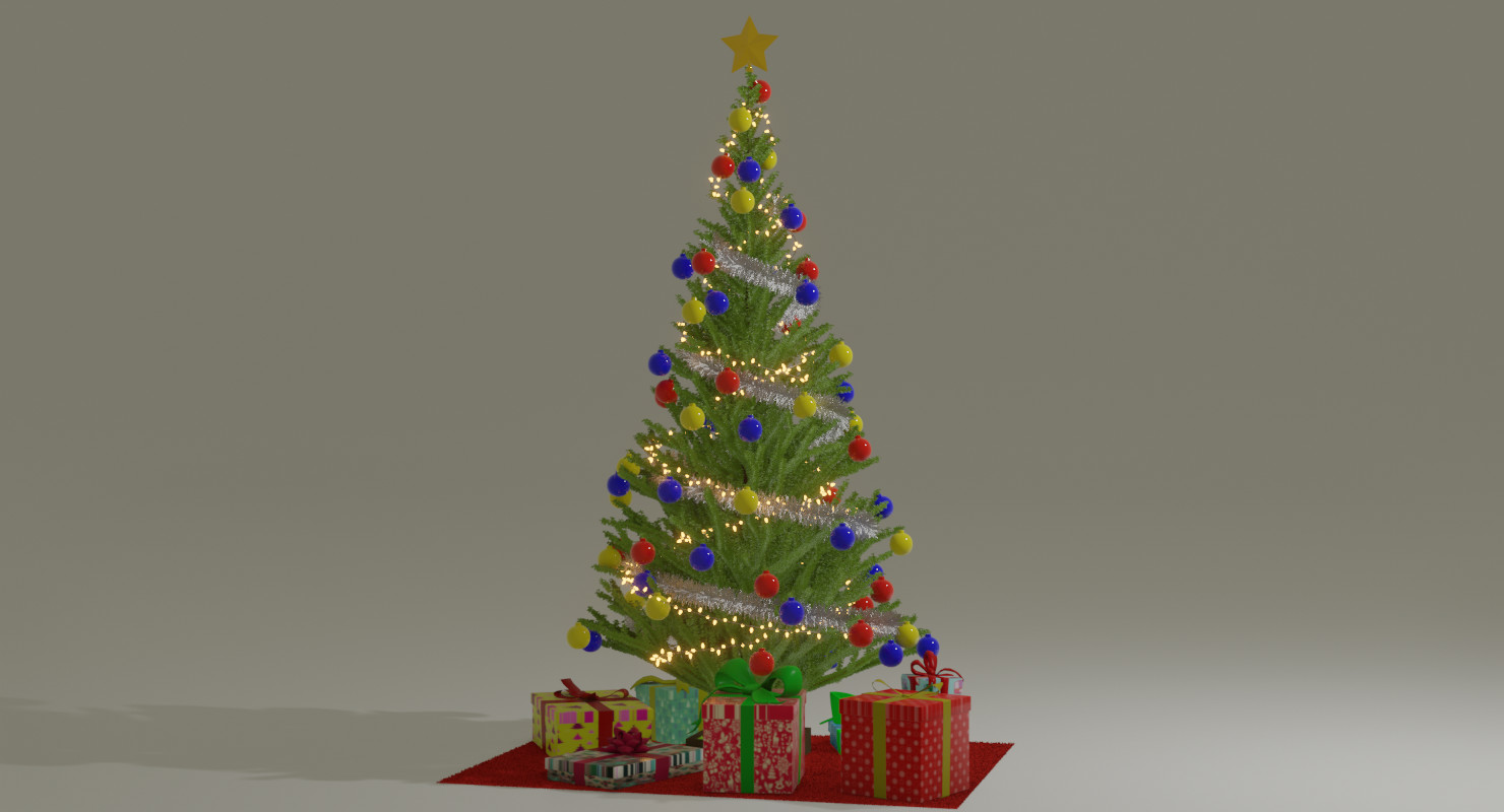 ArtStation - Christmas tree in Blender | Resources