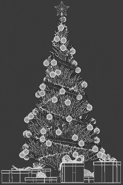 ArtStation - Christmas tree in Blender | Resources