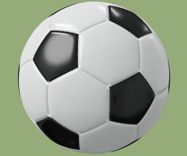 ArtStation - Soccer ball in Blender and other formats | Resources