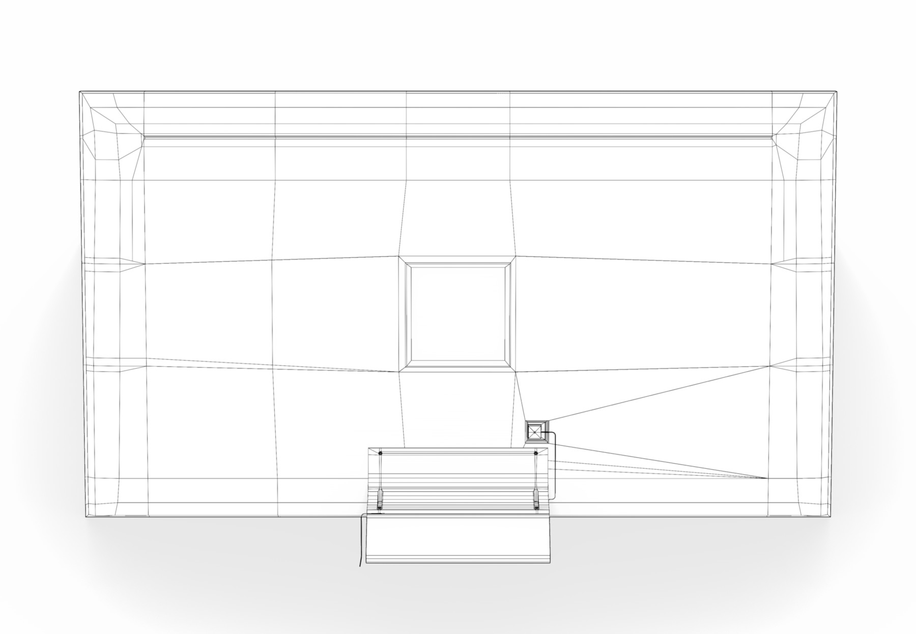 ArtStation - Samsung TV Q90 Set - Television, Remote, Box | Resources
