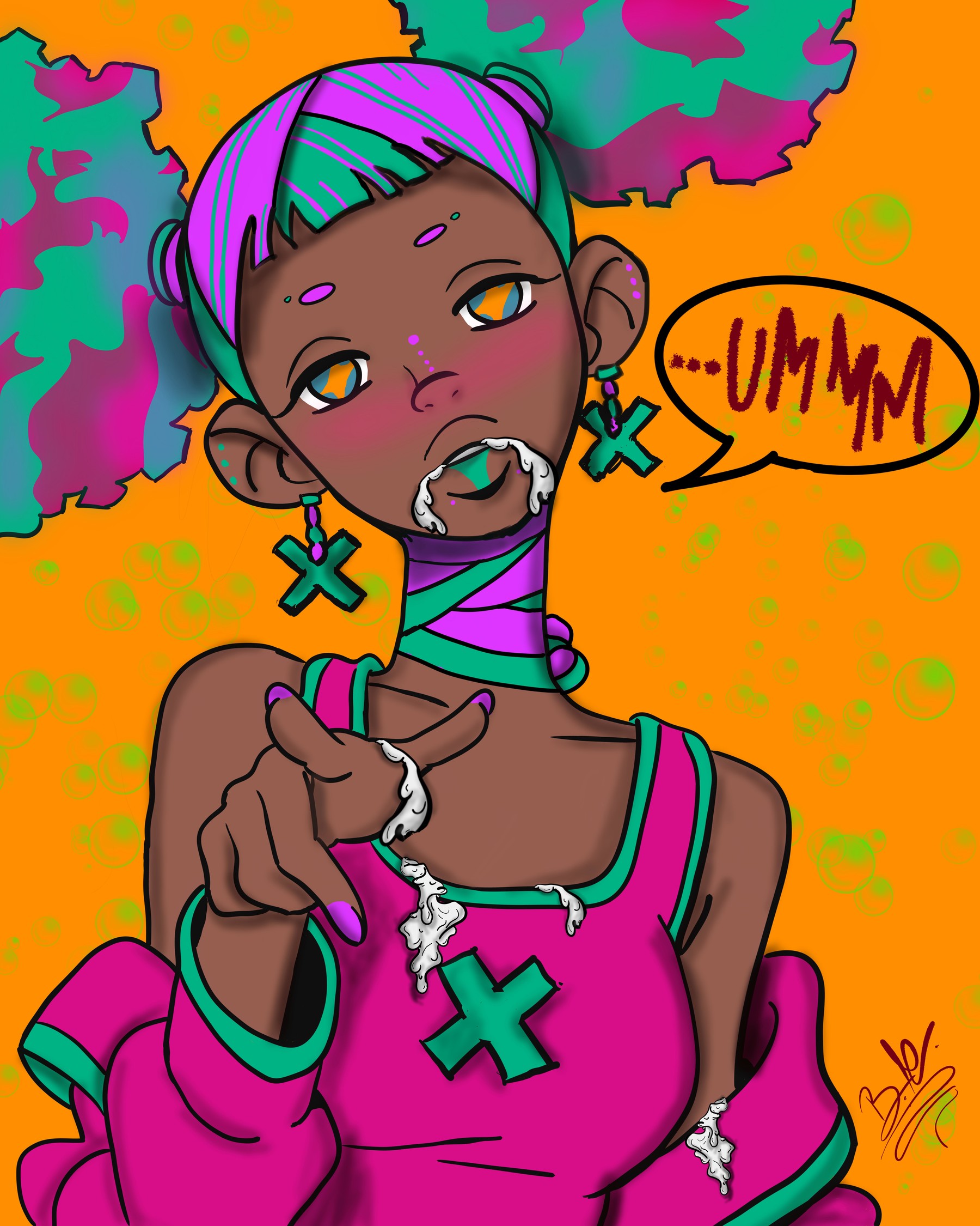 ArtStation - Choco-Pop Babe | Artworks