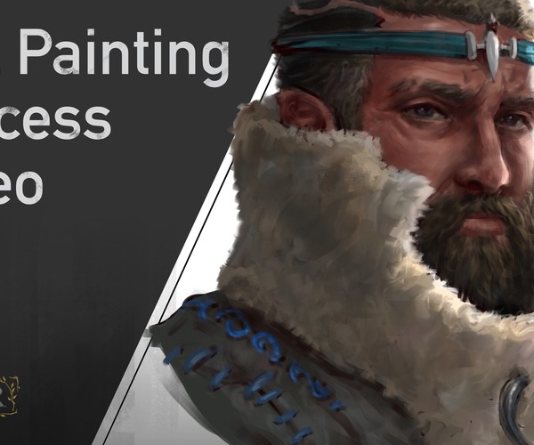 ArtStation - Character Bust Painting - Full Process Video | Tutorials