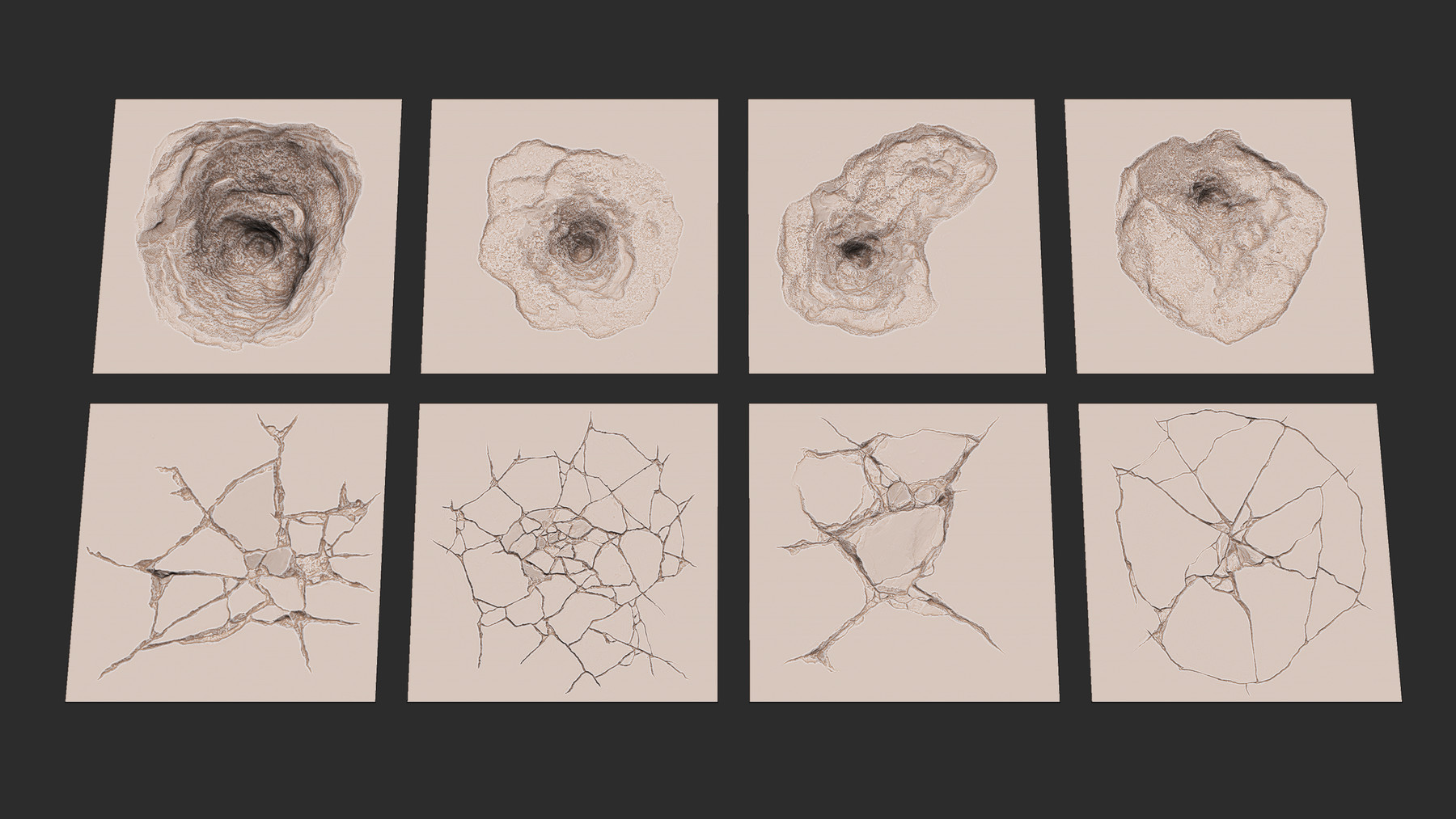 ArtStation - Impact! Damage Pack | Brushes