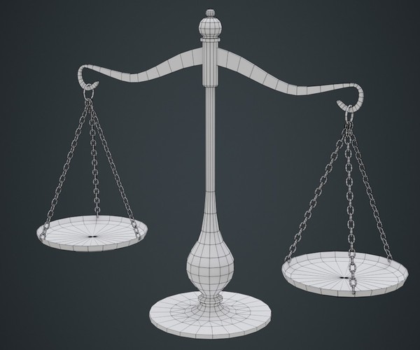 ArtStation - Balance Scale 1A | Game Assets