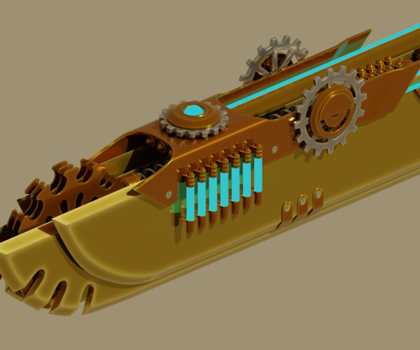 ArtStation - Steampunk Sword | Resources