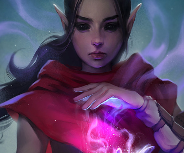 ArtStation - Myrrine - time lapse video | Tutorials