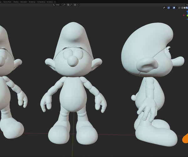 ArtStation - The Smurfs Base Mesh | Resources