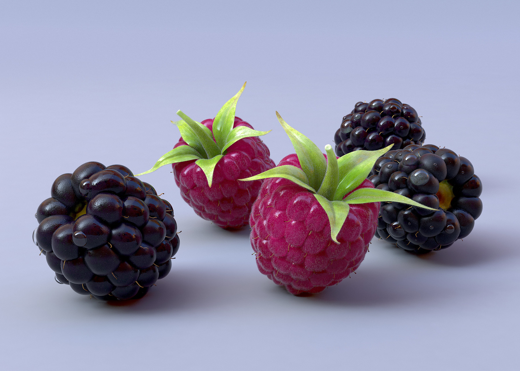 ArtStation - Berries and Nuts Bundle | Resources