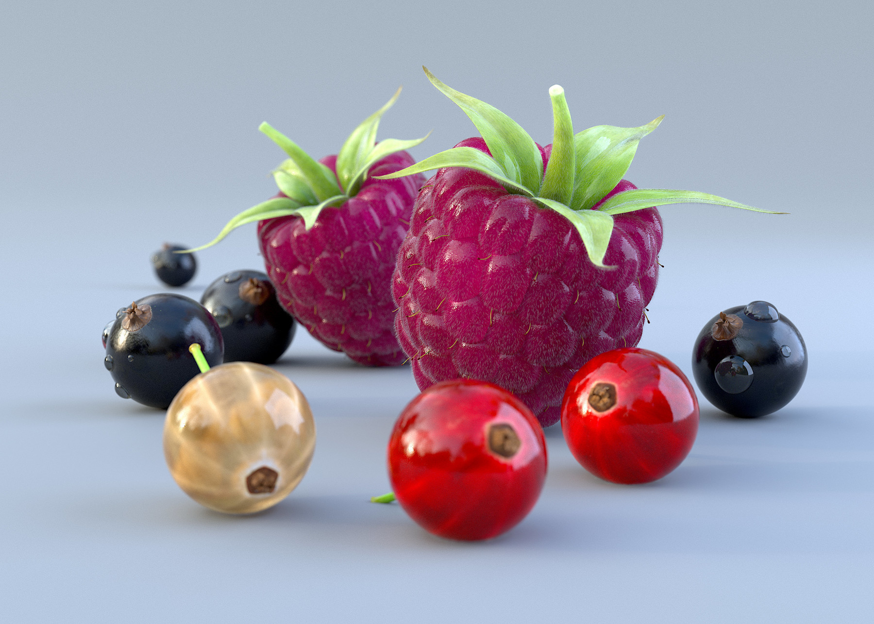 ArtStation - Berries and Nuts Bundle | Resources