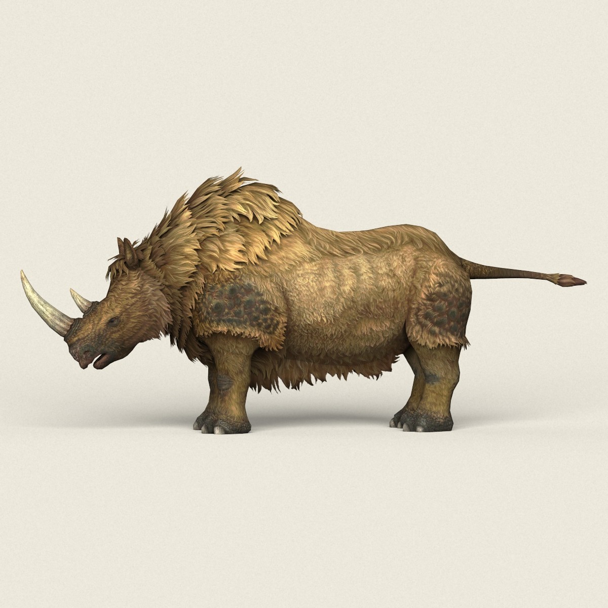 ArtStation - Ice Age Rhinoceros | Resources
