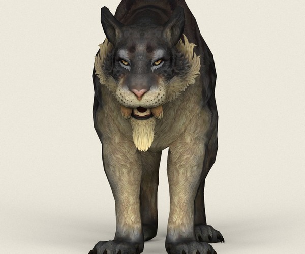 ArtStation - Fantasy Sabertooth | Resources