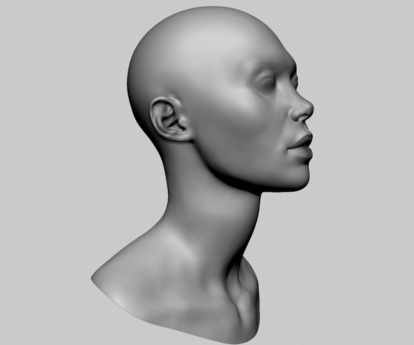 ArtStation - Base Female Head 06 | Resources