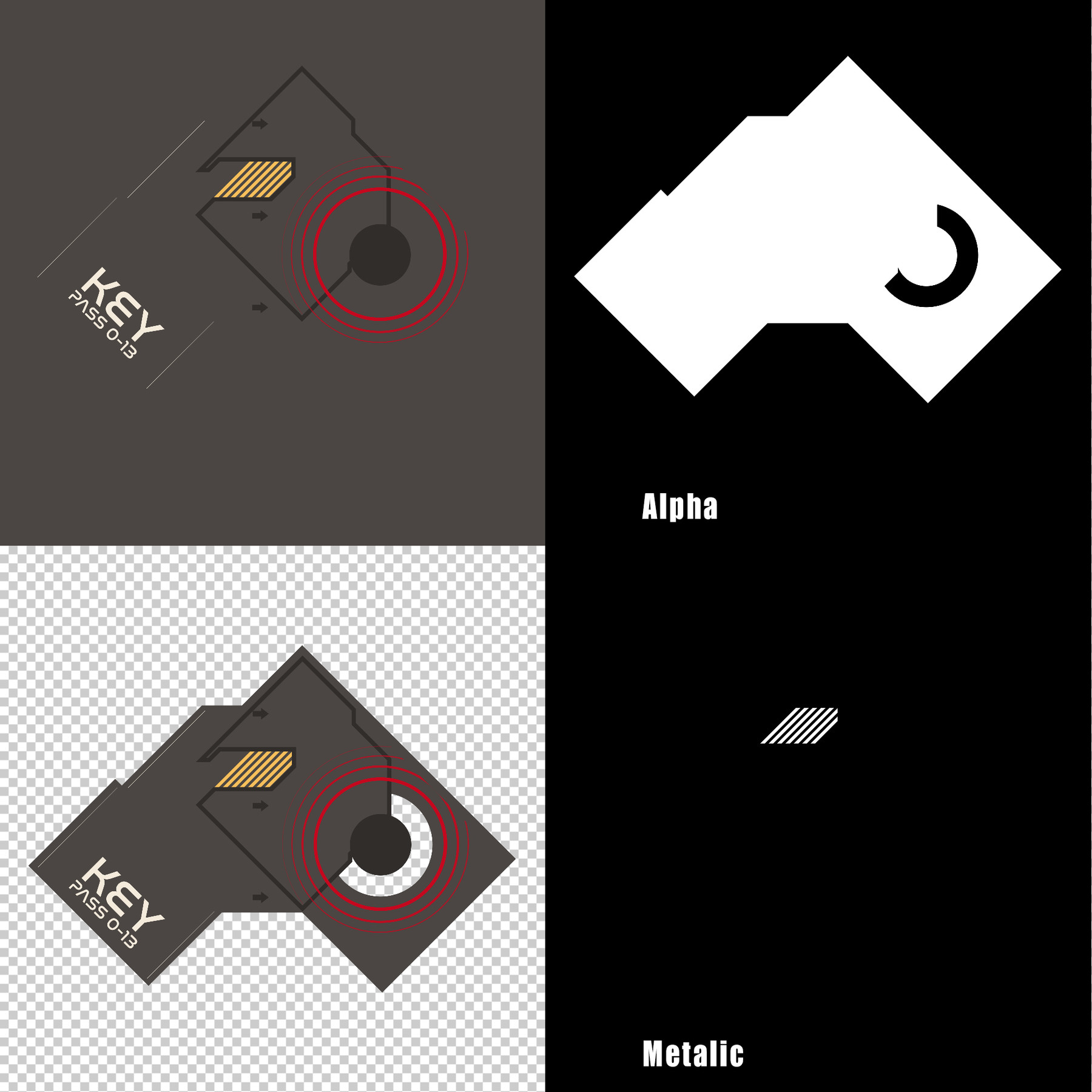 ArtStation - Sci-fi Tech Decals Super Pack of 70 | Game Assets