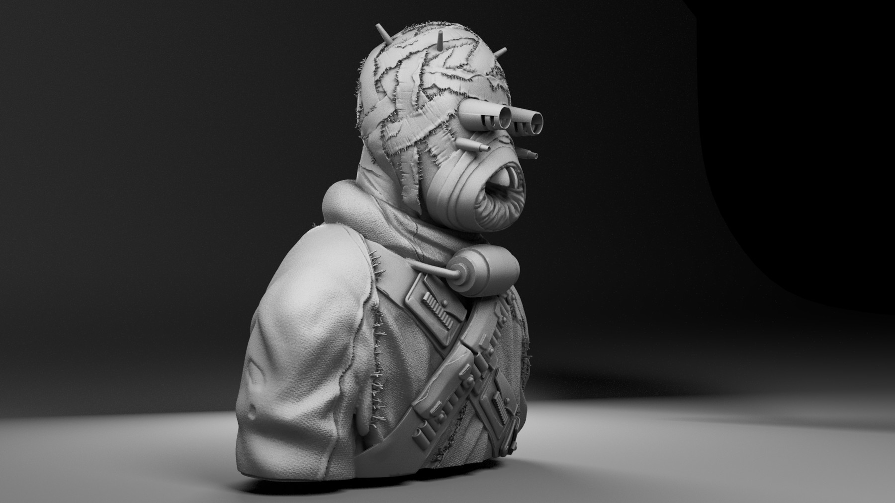 ArtStation - Tusken Raider - Sand People - Star Wars episode IV A new ...