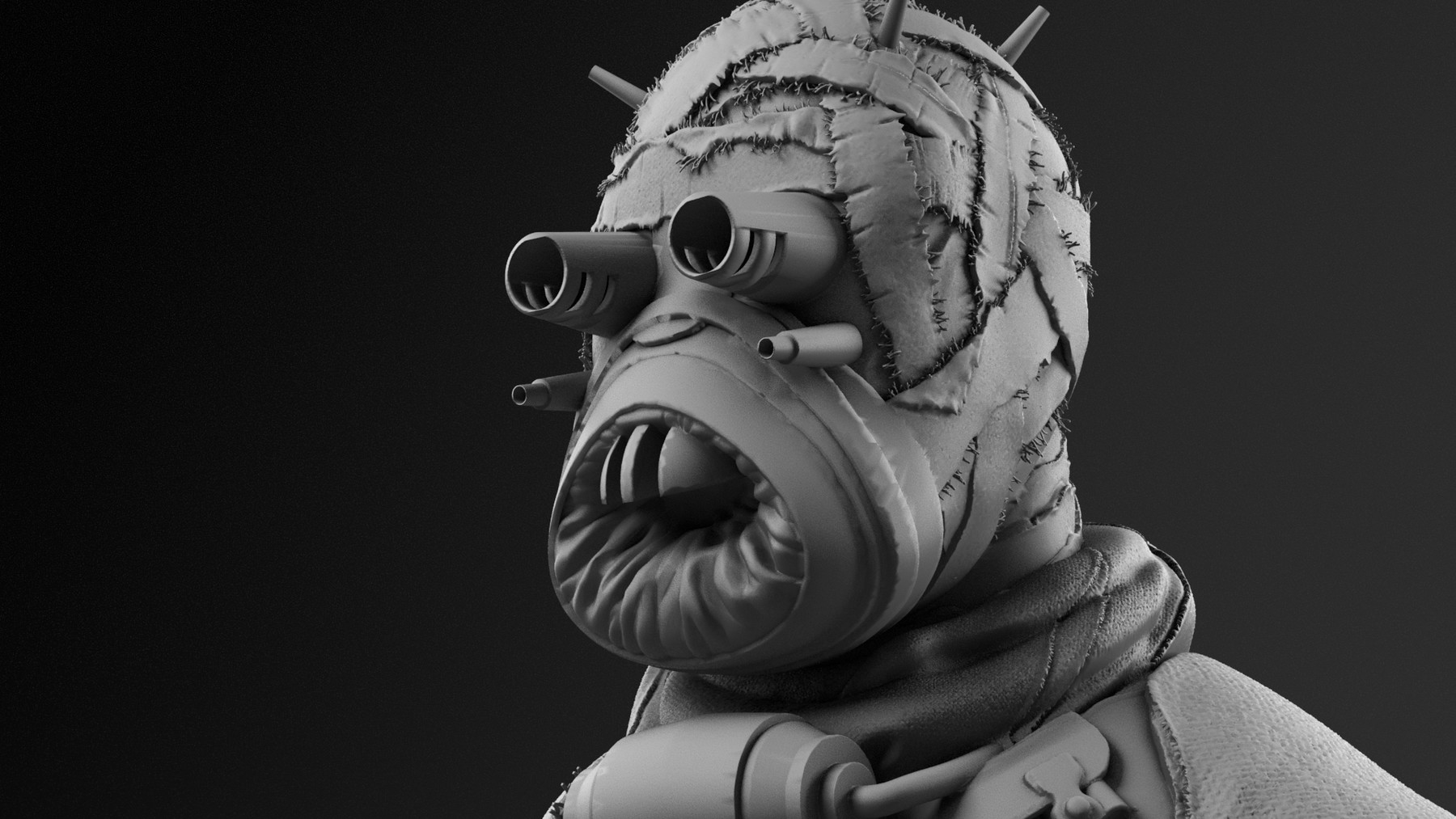 ArtStation - Tusken Raider - Sand People - Star Wars episode IV A new ...