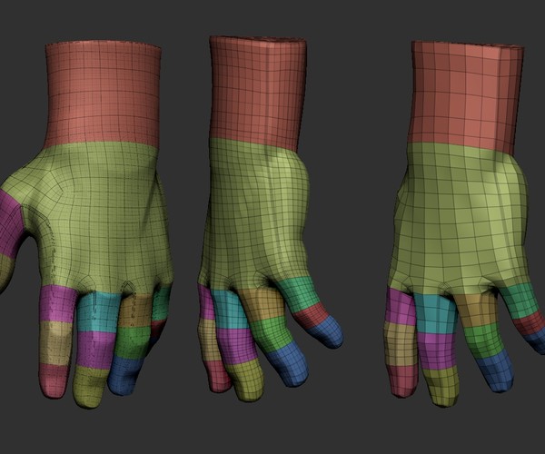 ArtStation - Hand1 stylized | Resources