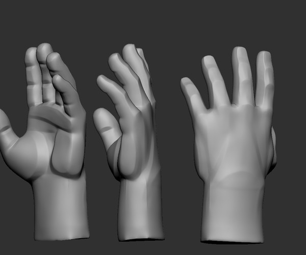 ArtStation - Hand1 stylized | Resources