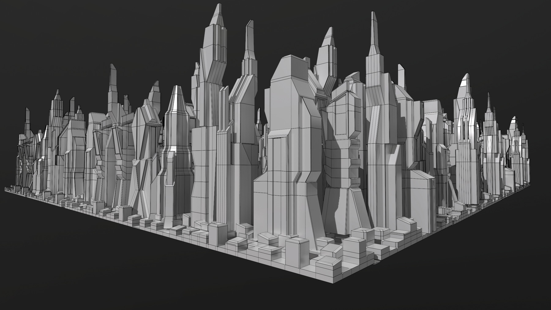 ArtStation - 24 Sci-Fi Buildings | Game Assets