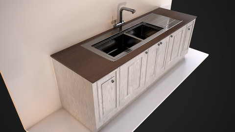 ArtStation - Kitchen Sink Unit | Game Assets