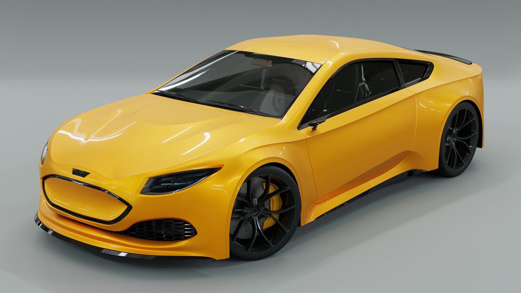 ArtStation - Generic 2 door electric Sports Car | Resources