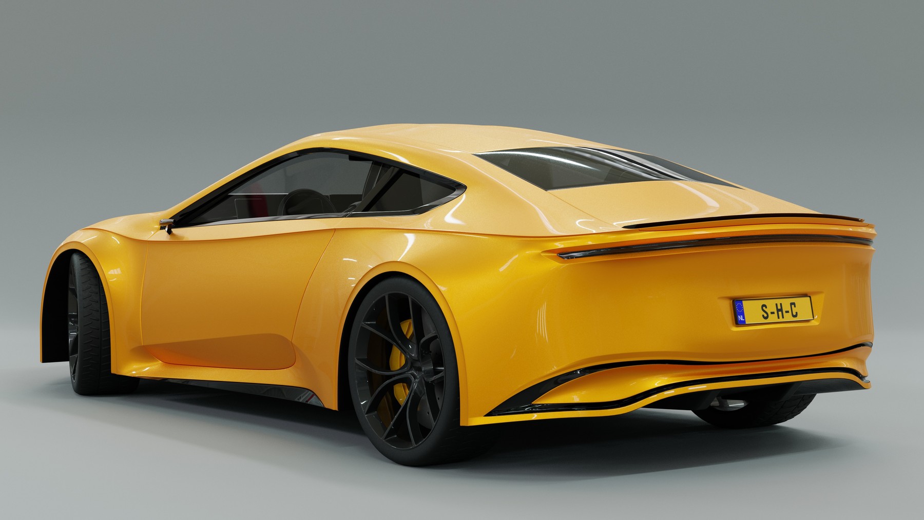 ArtStation - Generic 2 door electric Sports Car | Resources