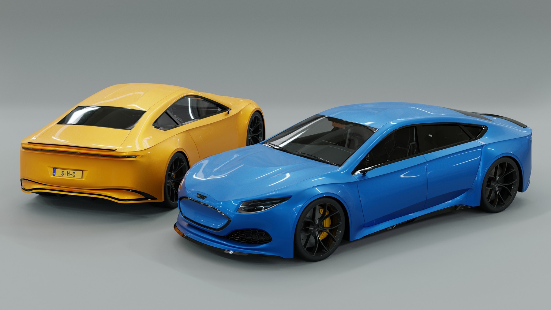 ArtStation - Generic Electric Sports Car Pack | Resources