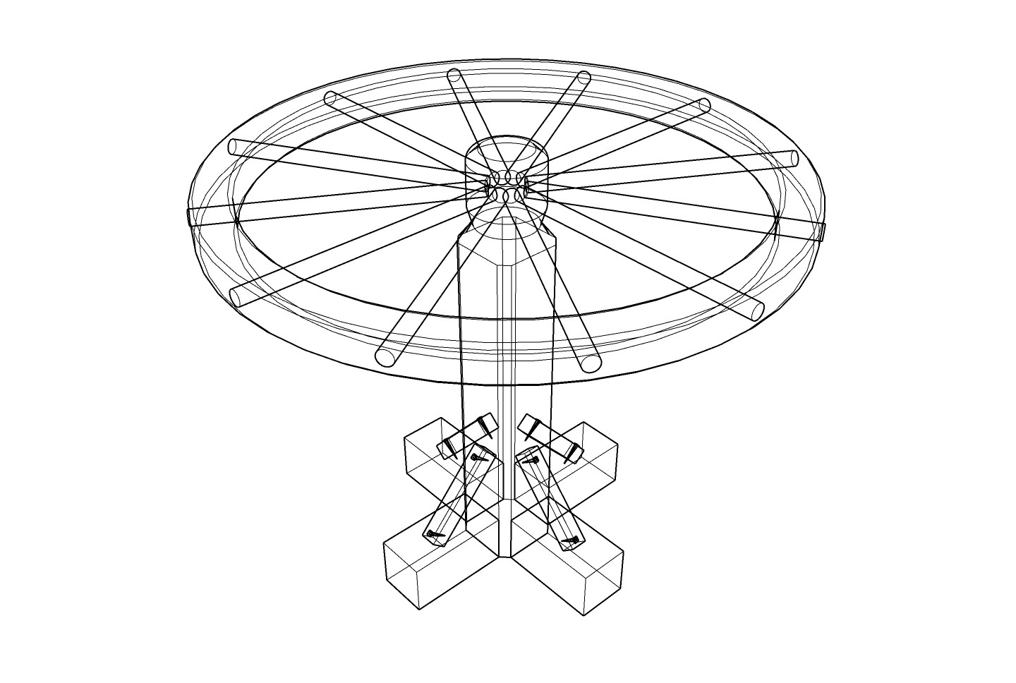 ArtStation - Breaking wheel | 3D object | Game Assets