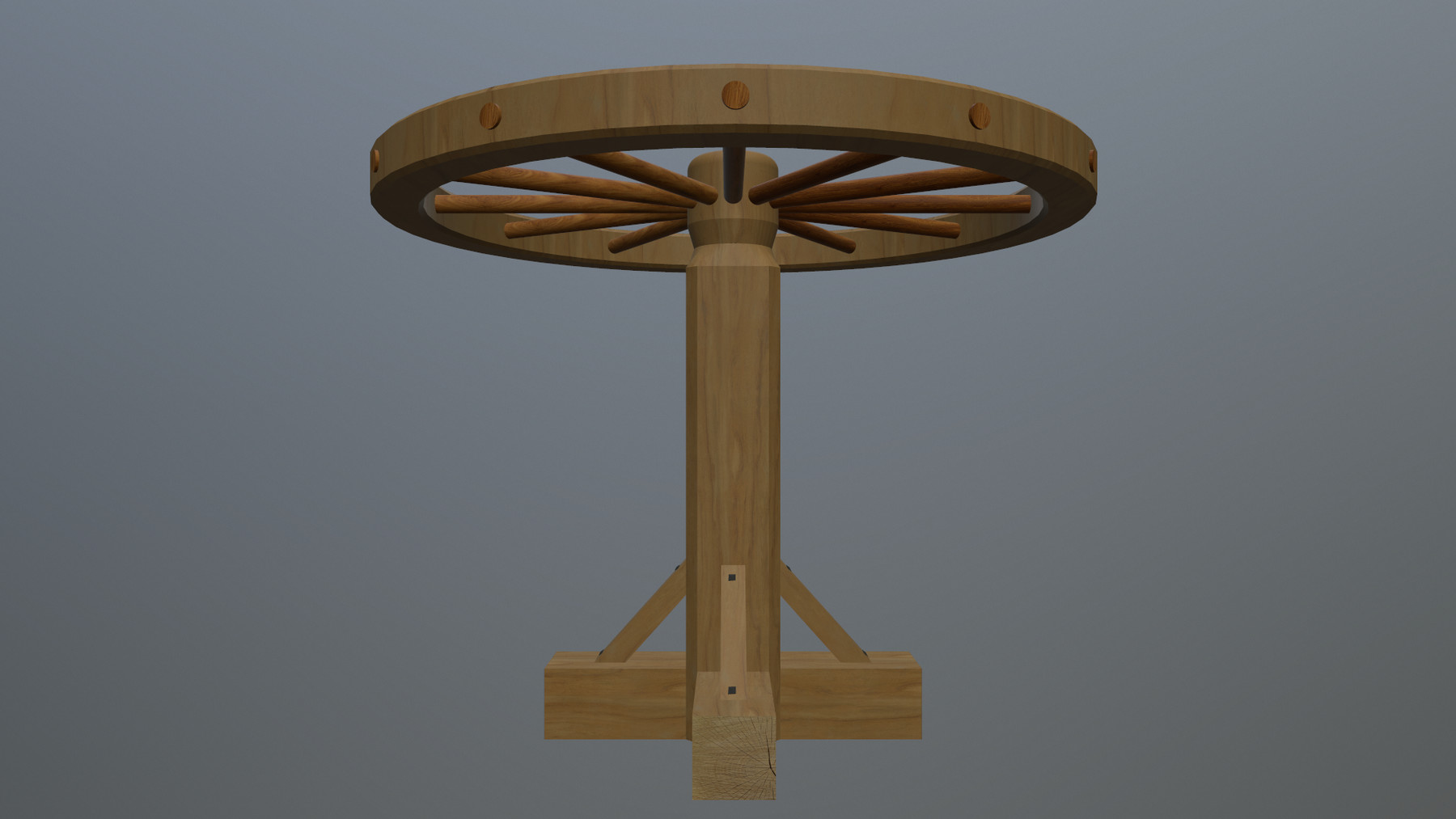 ArtStation - Breaking wheel | 3D object | Game Assets