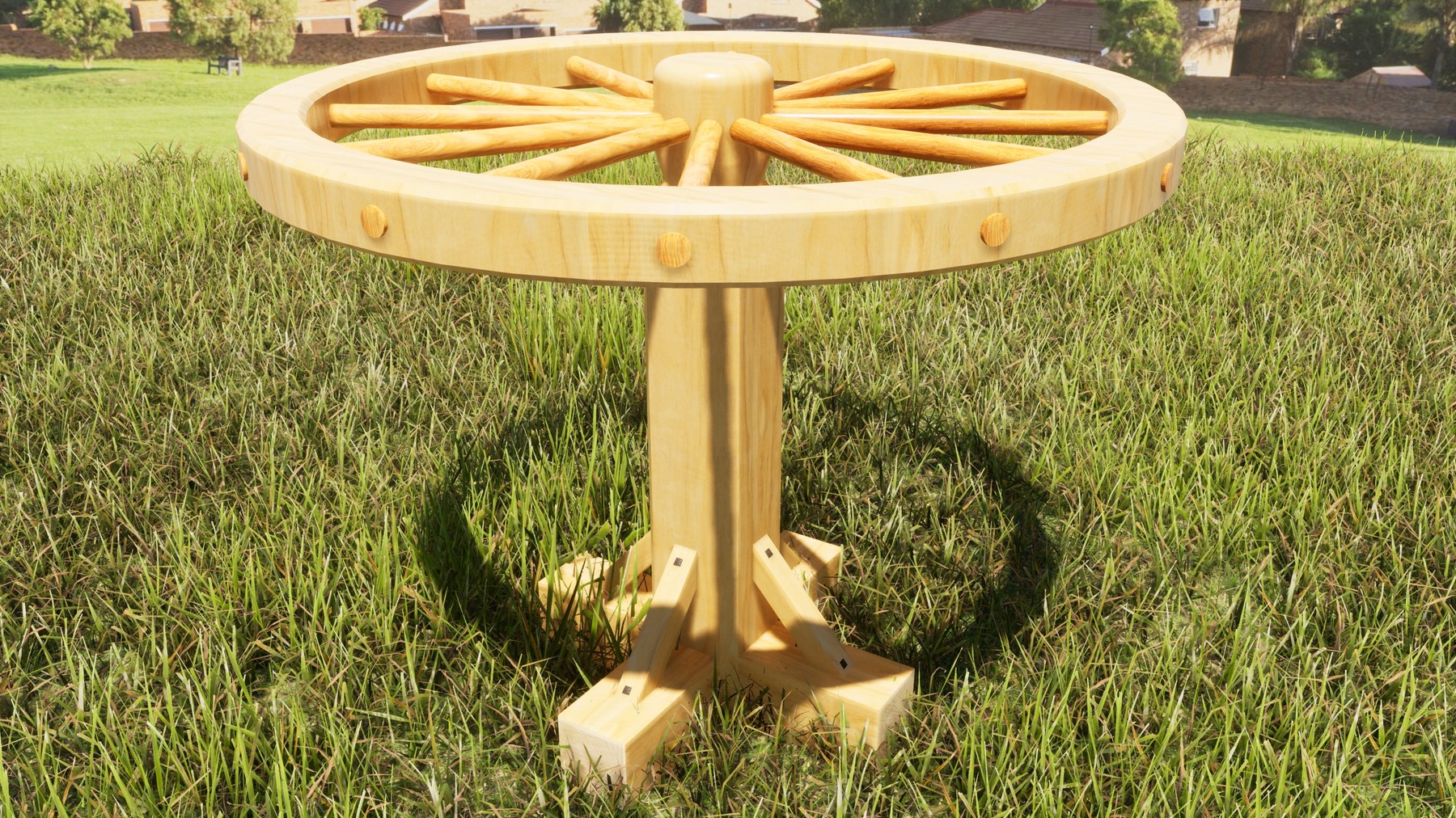 ArtStation - Breaking wheel | 3D object | Game Assets