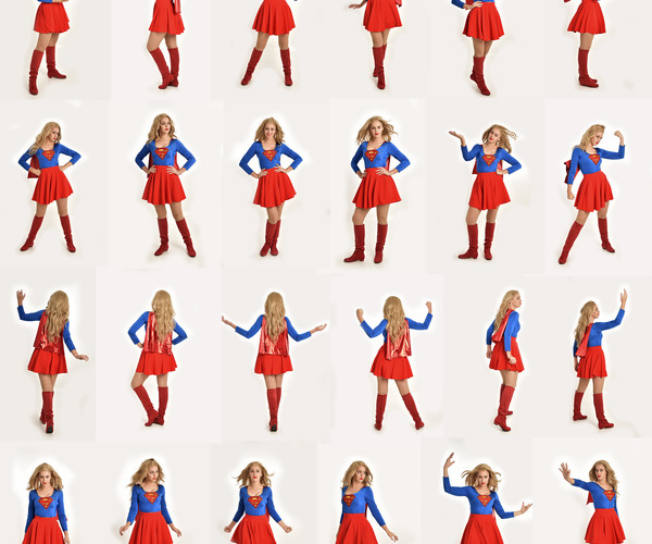 ArtStation - x194 Superhero Reference Pack | Resources