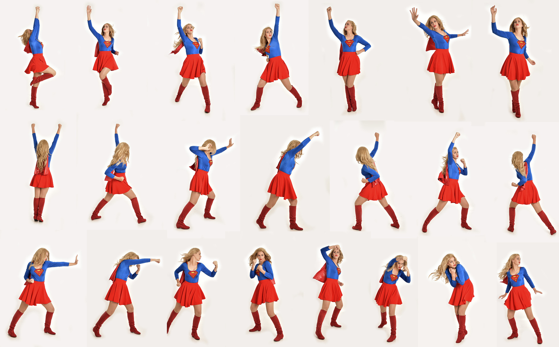 ArtStation - x194 Superhero Reference Pack | Resources