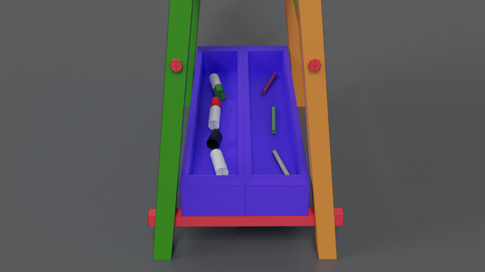 ArtStation - Low Poly Cartoon Kids Drawing and Writing Board | Game Assets