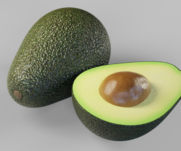 ArtStation - How to Create Realistic Avocados (Blender Tutorial ...