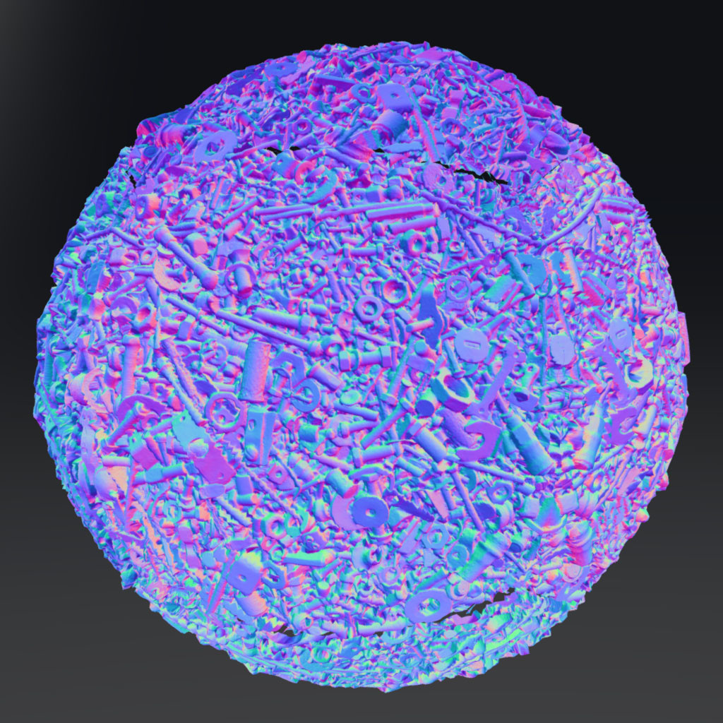 ArtStation - Metal garbage. Photogrammetry PBR textures. | Game Assets