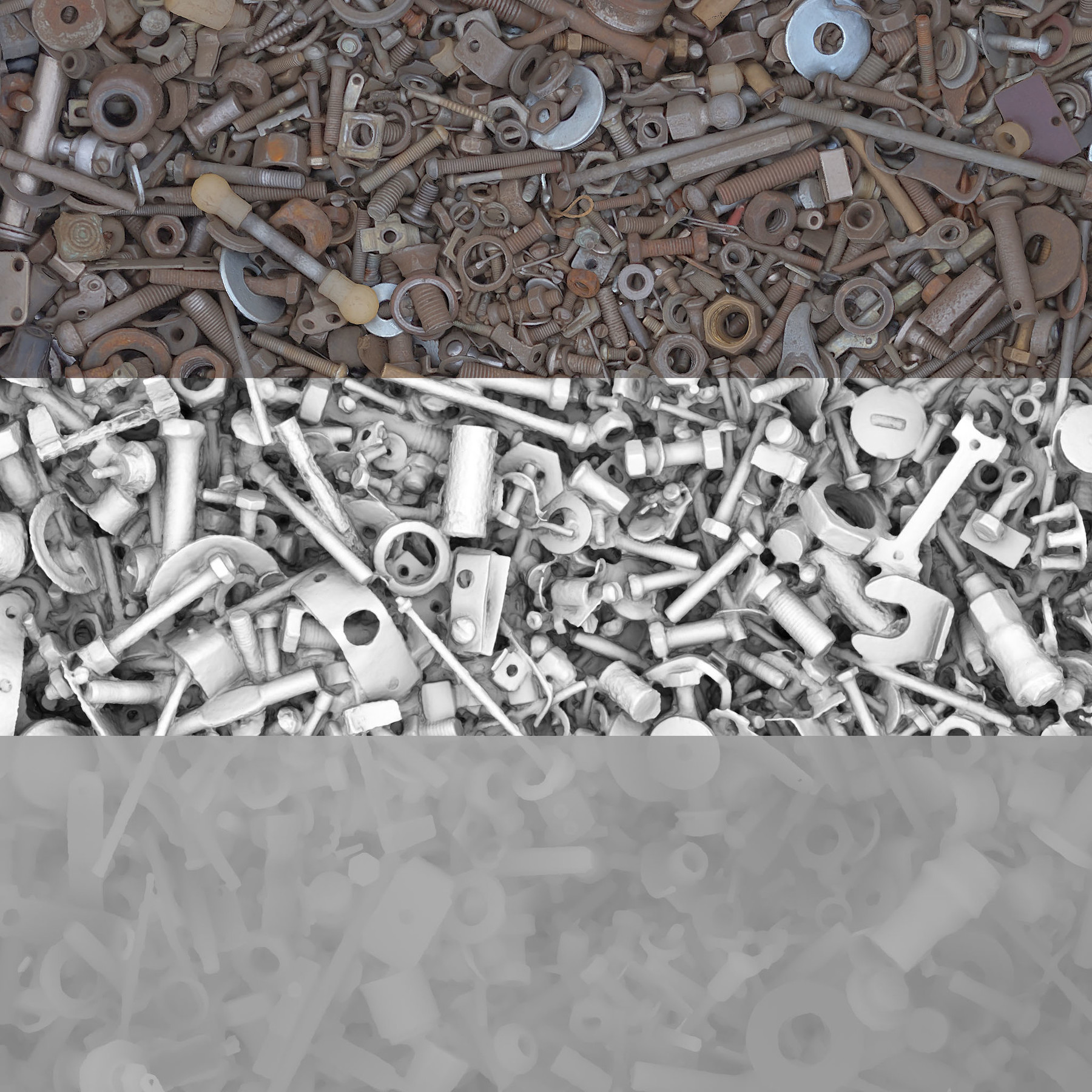 ArtStation - Metal garbage. Photogrammetry PBR textures. | Game Assets