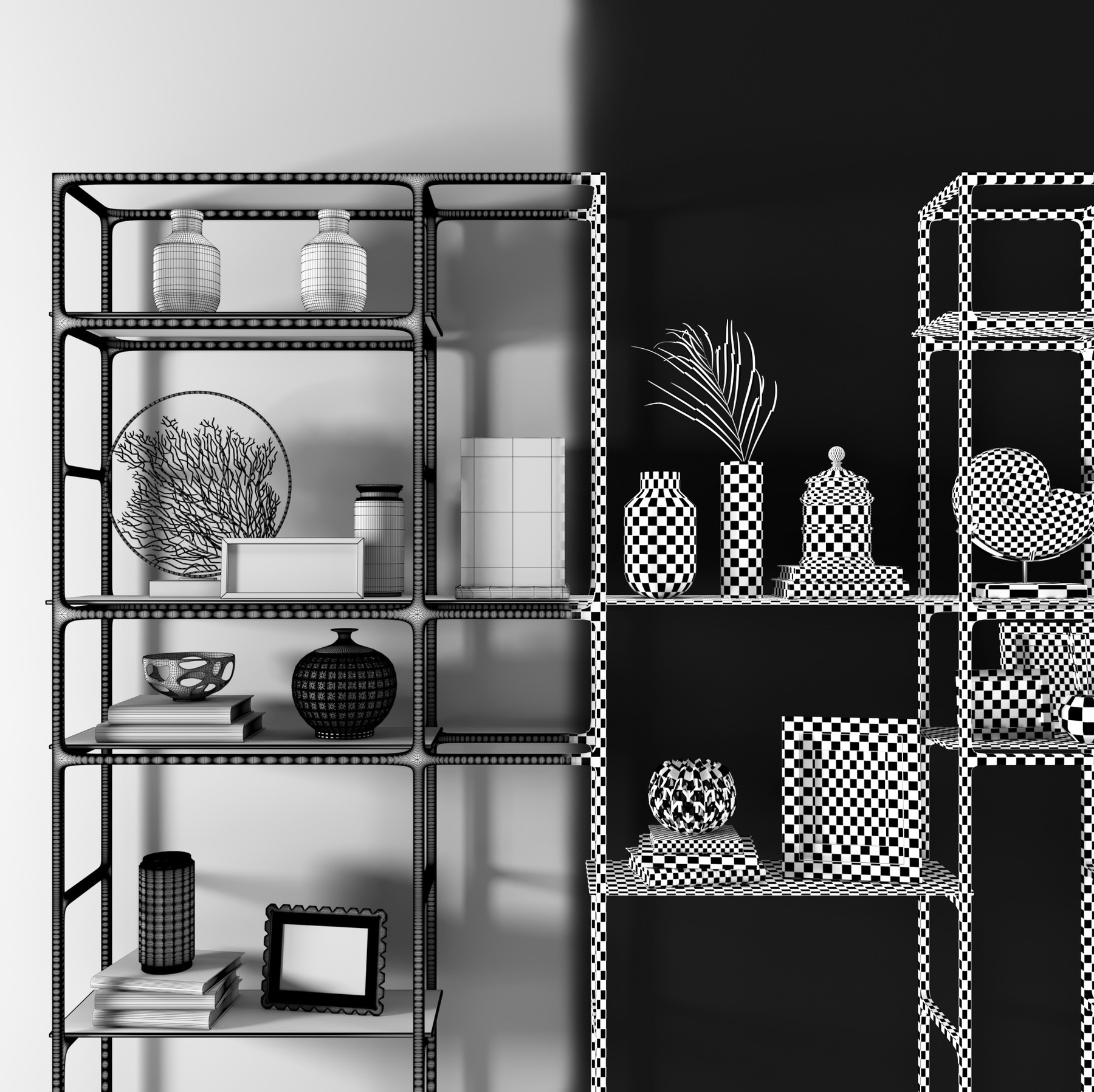 ArtStation - modern decorative set | Resources