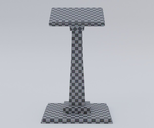 ArtStation - Thin pulpit (lectern) | Resources