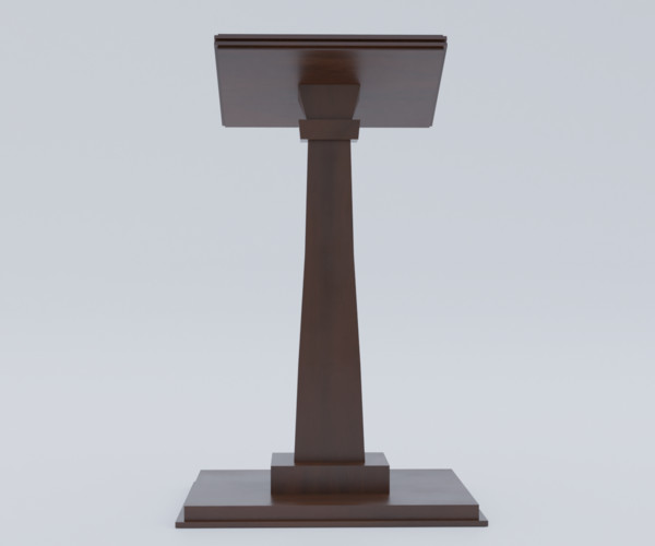 ArtStation - Thin pulpit (lectern) | Resources