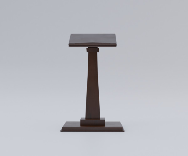 ArtStation - Thin pulpit (lectern) | Resources